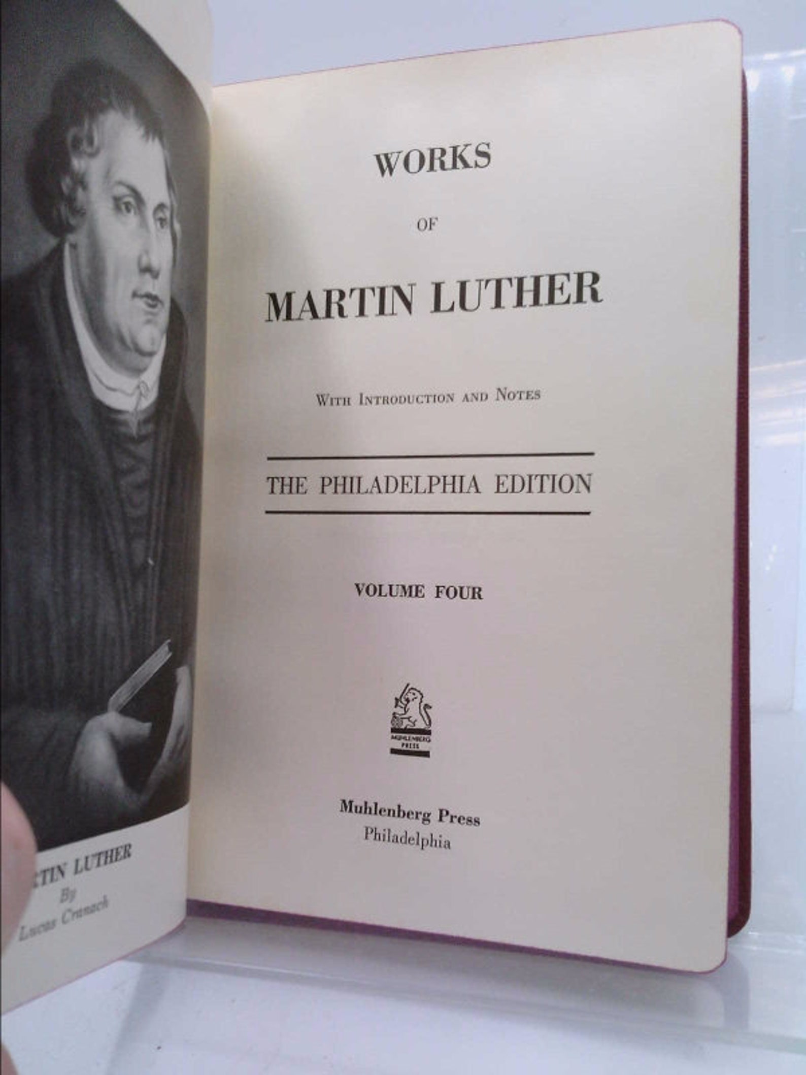 Works of Martin Luther Volume Four Philadelphia Edition by - Etsy