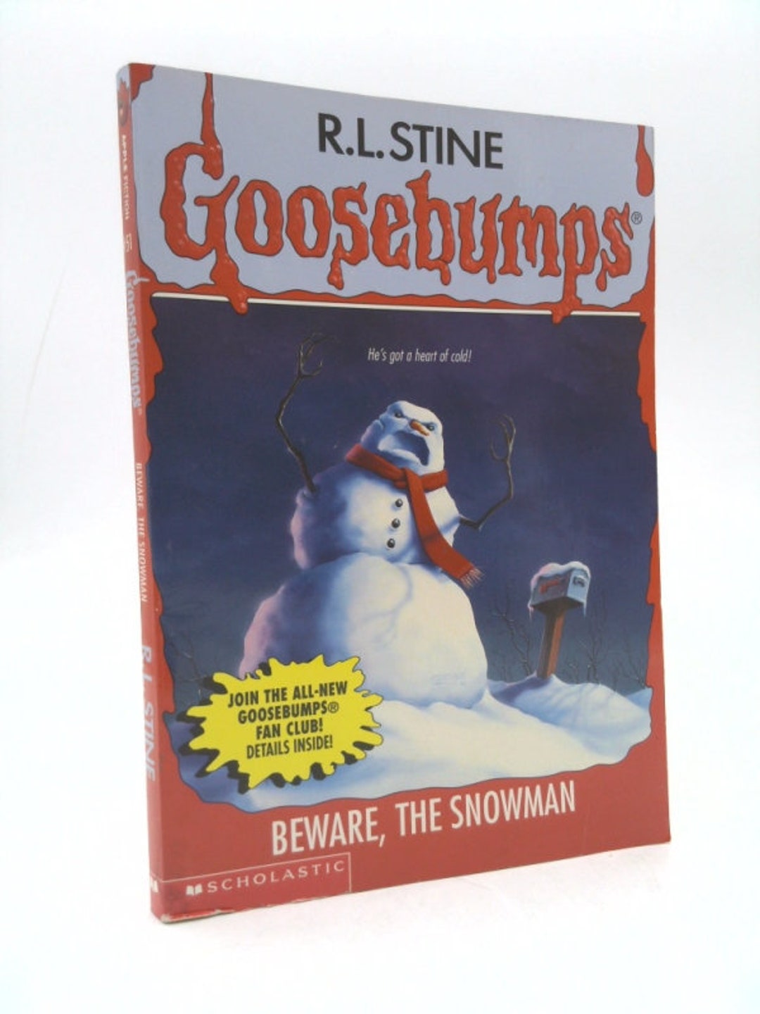 Beware, the Snowman by R. L. Stine - Etsy