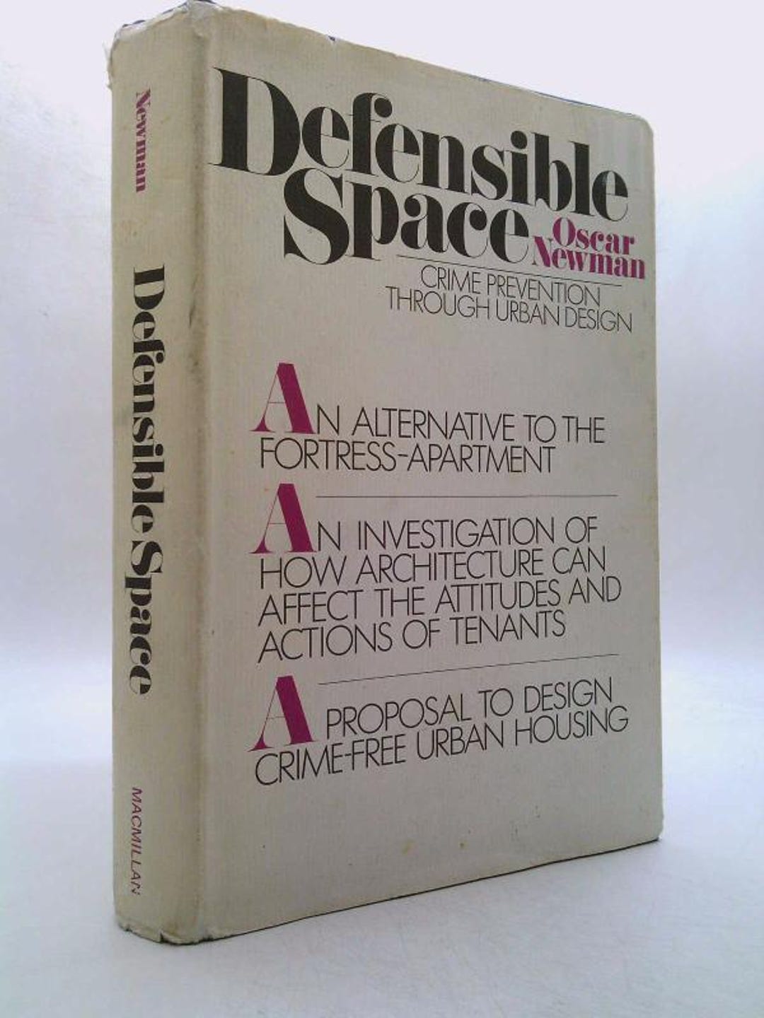 Defensible Space Crime Prevention Through Urban Design by Oscar Newman ...