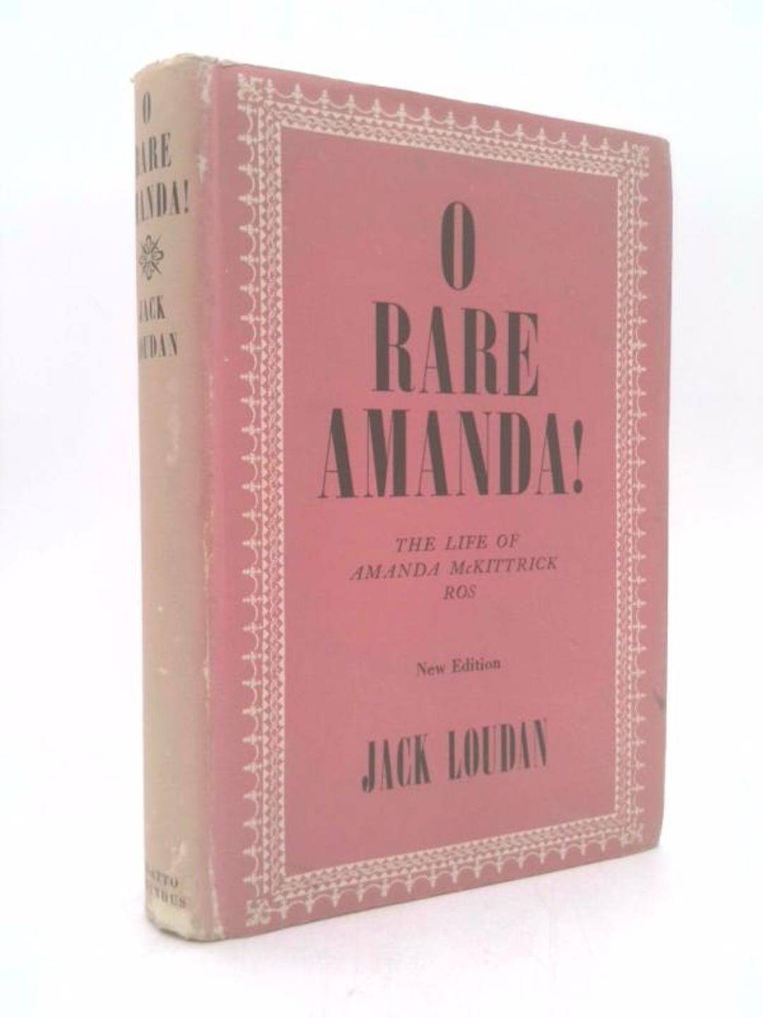 O Rare Amanda!: the Life of Amanda Mckittrick Ros by Jack Loudan - Etsy