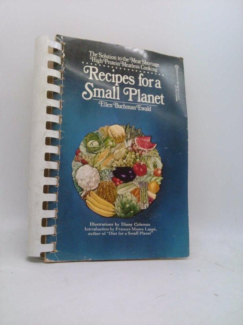 Recipes for a Small Planet the Solution by Ellen Buchman Ewald - Etsy