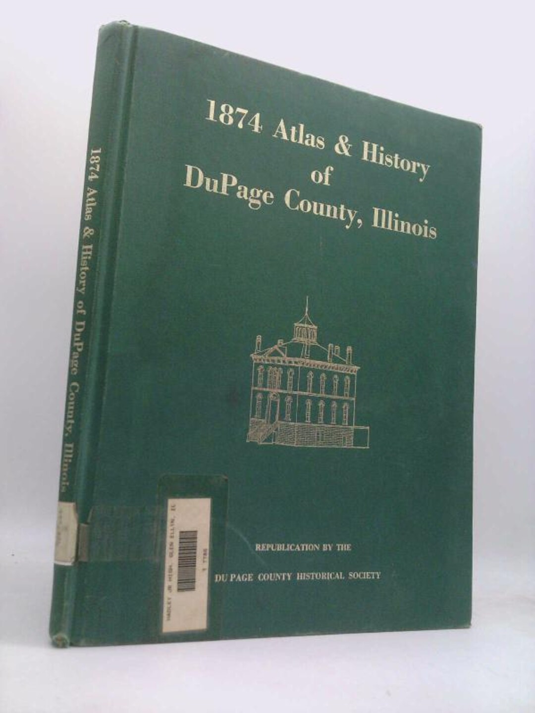 1874 Atlas and History of Dupage County, Illinois by Thompson Bro's ...