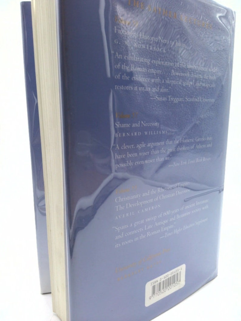 Sather Classical Lectures by Paul Zanker - Etsy