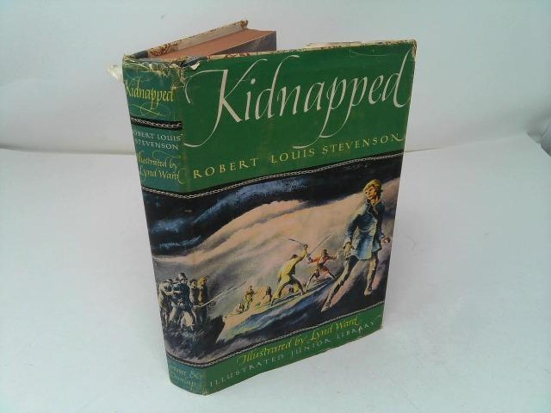 Kidnapped Illustrated Junior Library by Lynd Ward Stevenson - Etsy