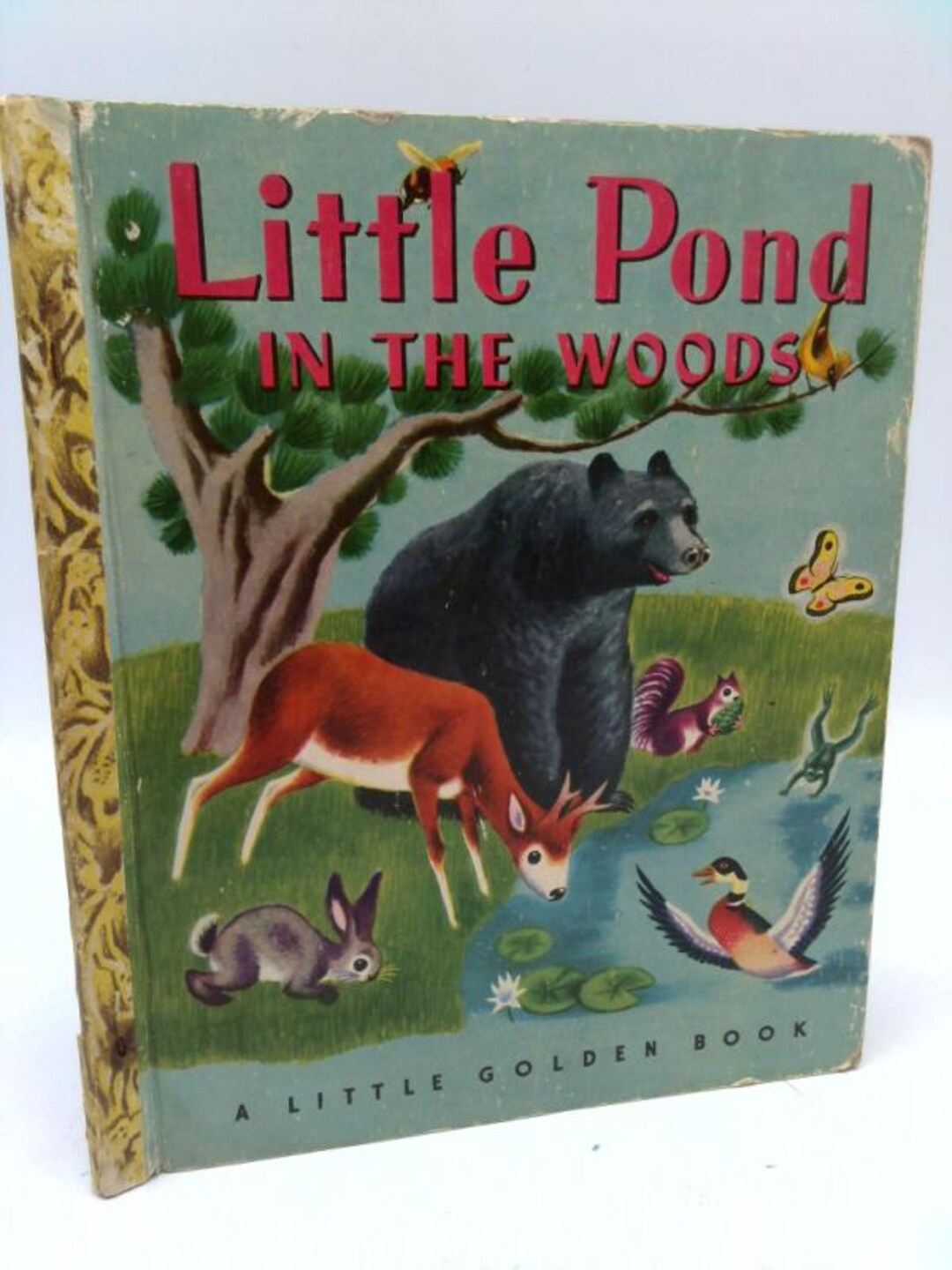 The Little Pond in the Woods (A Little Golden Book) by Muriel Ward - Etsy