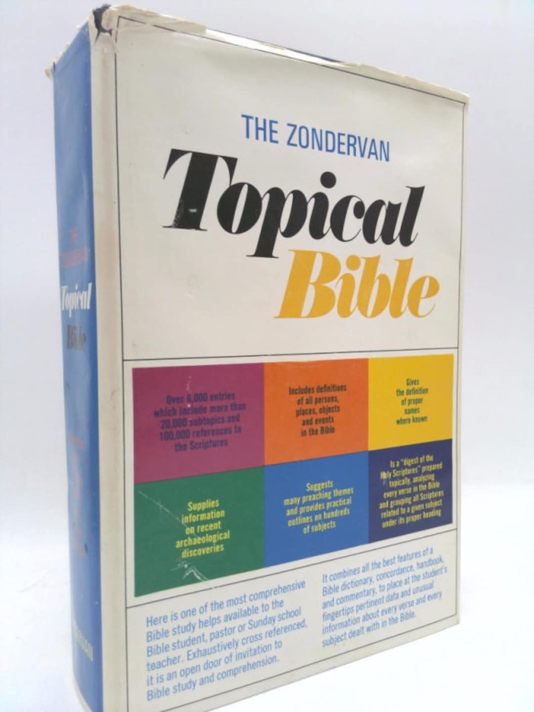 The Zondervan Topical Bible by Edward Viening - Etsy