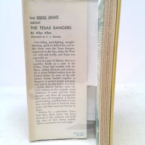 The Real Book About the Texas Rangers (real Books) by Allyn Allen - Etsy