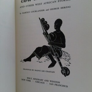 The Cow-tail Switch, and Other West African Stories by Harold ...
