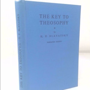 Key to Theosophy Simplified by Helena Petrovna Blavatsky - Etsy