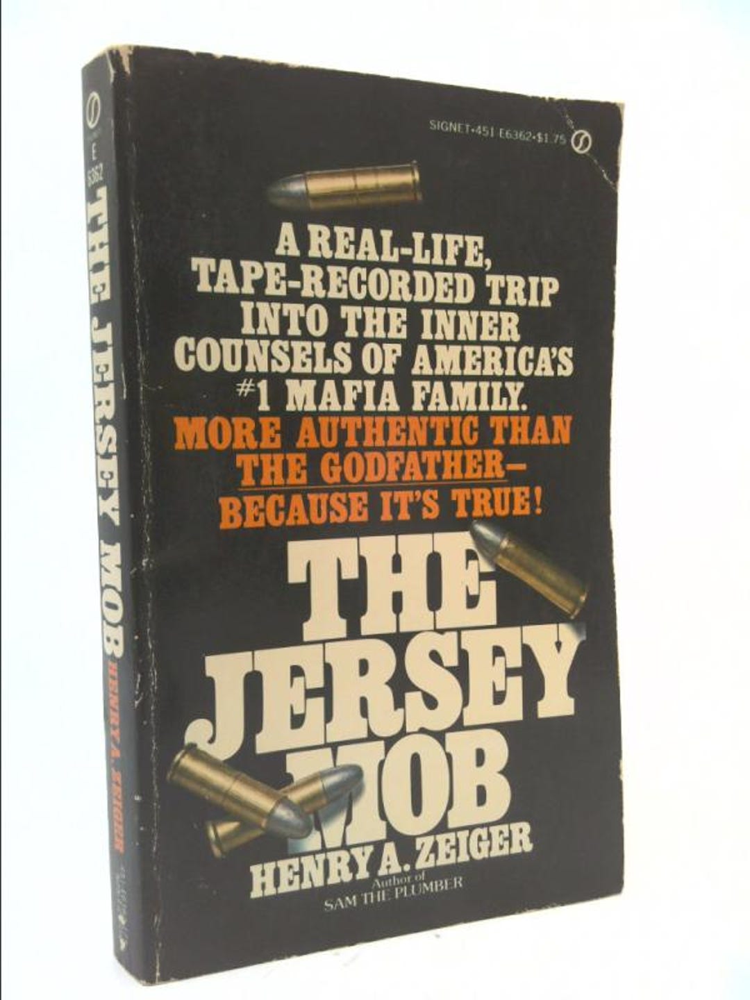 The Jersey Mob a Real-life, Tape-recorded Trip Into the Inner Counsels ...