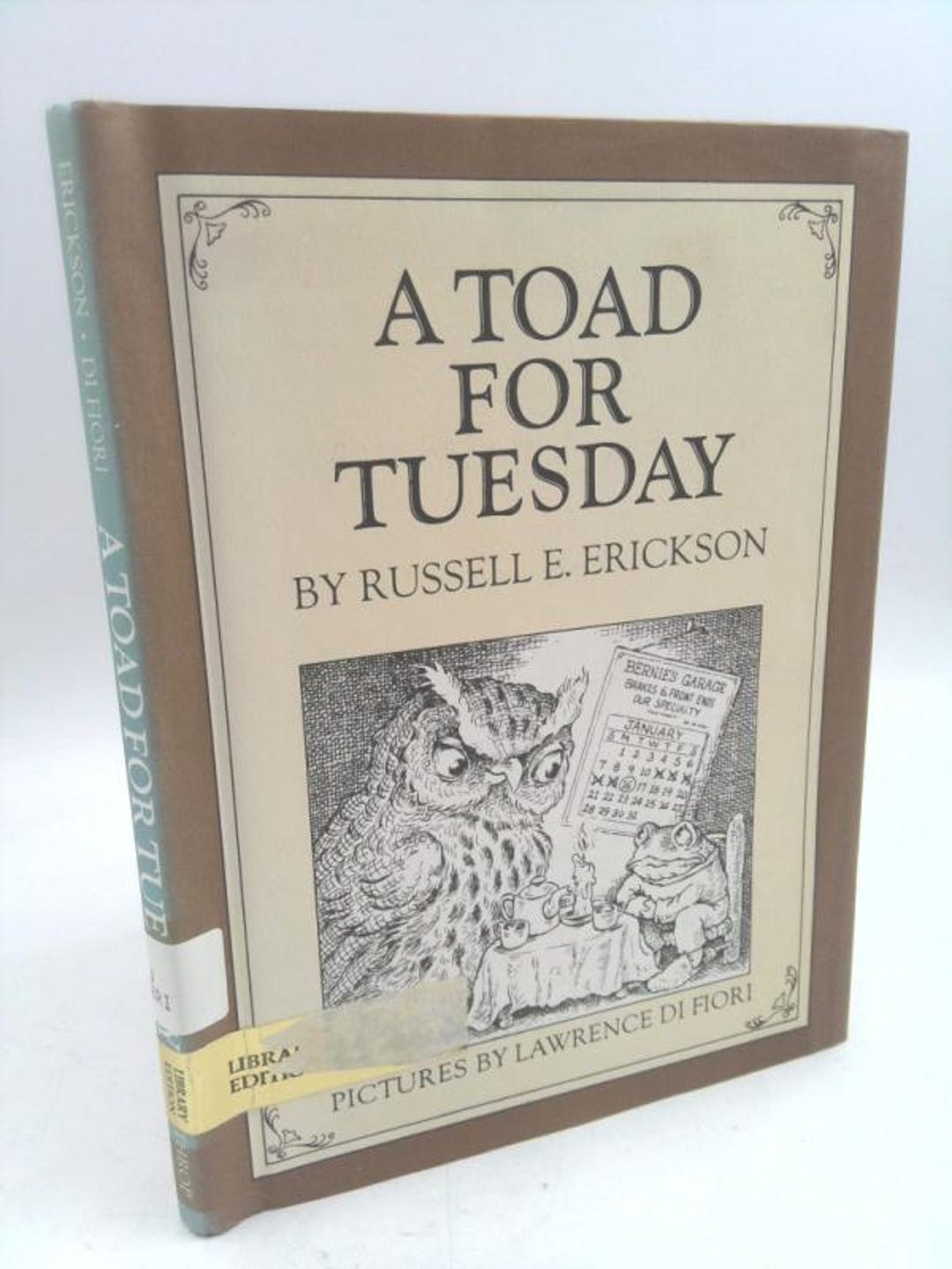 A Toad for Tuesday by Russell E. Erickson - Etsy