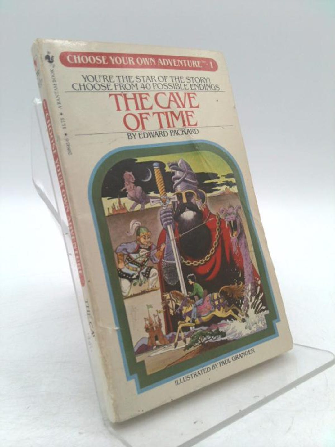 The Cave of Time (choose Your Own Adventure #1) by Edward Packard - Etsy