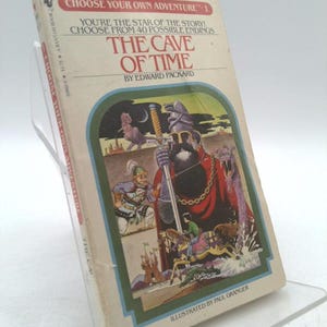 The Cave of Time (choose Your Own Adventure #1) by Edward Packard - Etsy