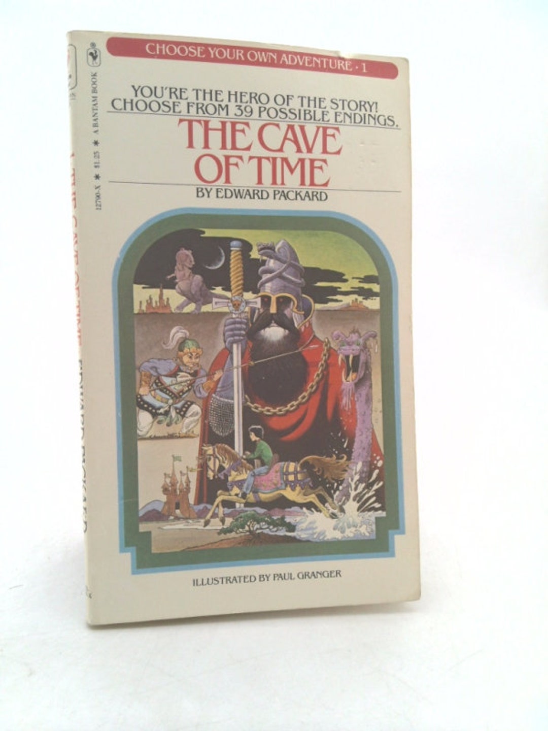 The Cave of Time choose Your Own Adventure, 1 by Edward Packard - Etsy