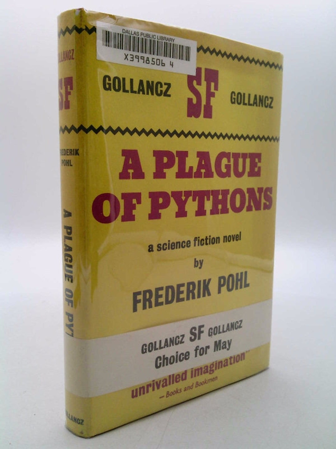 A Plague of Pythons by Frederik Pohl - Etsy