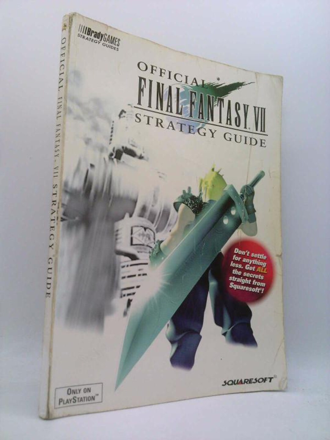 Official Final Fantasy Vii Strategy Guide by David Cassady - Etsy