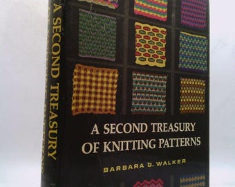 A Treasury of Knitting Patterns by Barbara G. Walker - Etsy