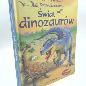 Swiat Dinozaurow Ksiazka Z Okienkami by Scott Peter Frith Alex - Etsy