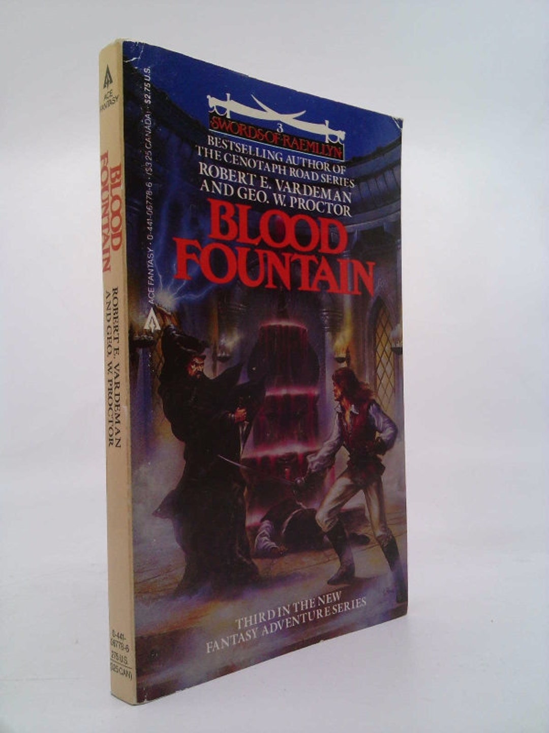 Blood Fountain by Robert Vardeman - Etsy