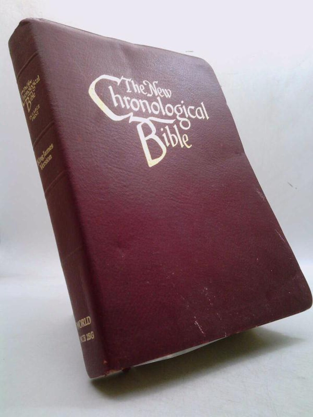 New Chronological Bible, the kjv King James Version Large Print by God ...