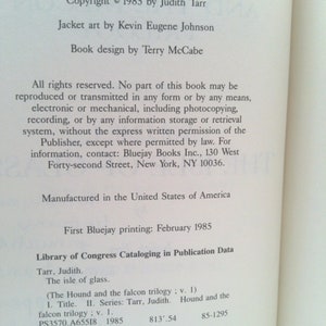 The Isle of Glass by Judith Tarr - Etsy