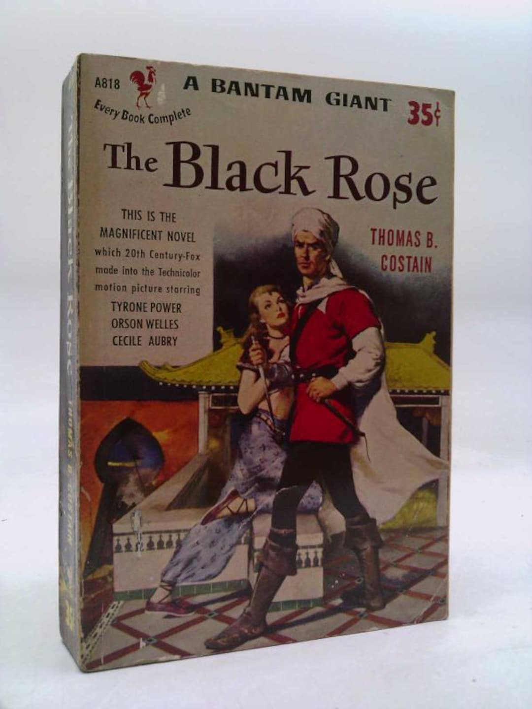The Black Rose (bantam Giant) by Thomas Bertram Costain - Etsy