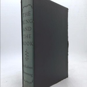 Ring & the Book by Robert Browning - Etsy