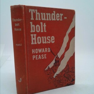 Mystery at Thunderbolt House by Howard Pease - Etsy