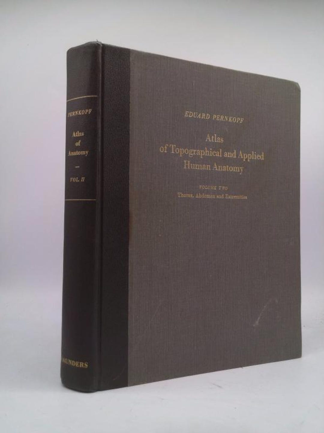 Atlas of Topographical and Applied Human Anatomy Volume Two : Thorax ...