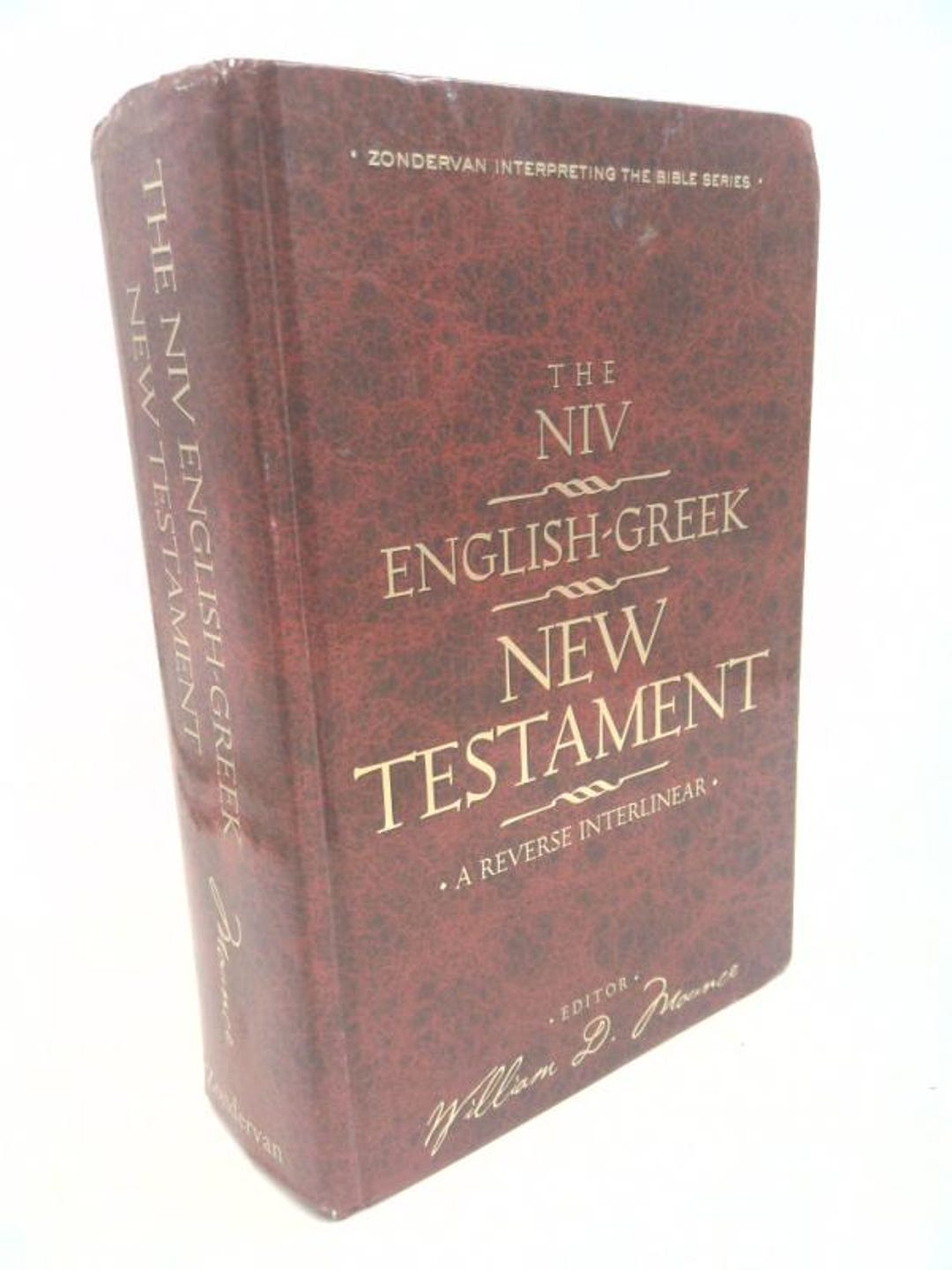 The Niv English-greek New Testament: A Reverse Interlinear by Dr ...