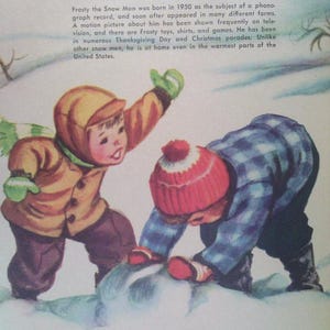 Frosty the Snowman Little Golden Children's Book by ANNIE NORTH BEDFORD ...