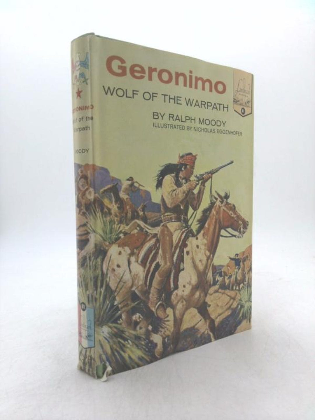 Geronimo Wolf of the Warpath (landmark Books No. 81) by Ralph Moody - Etsy