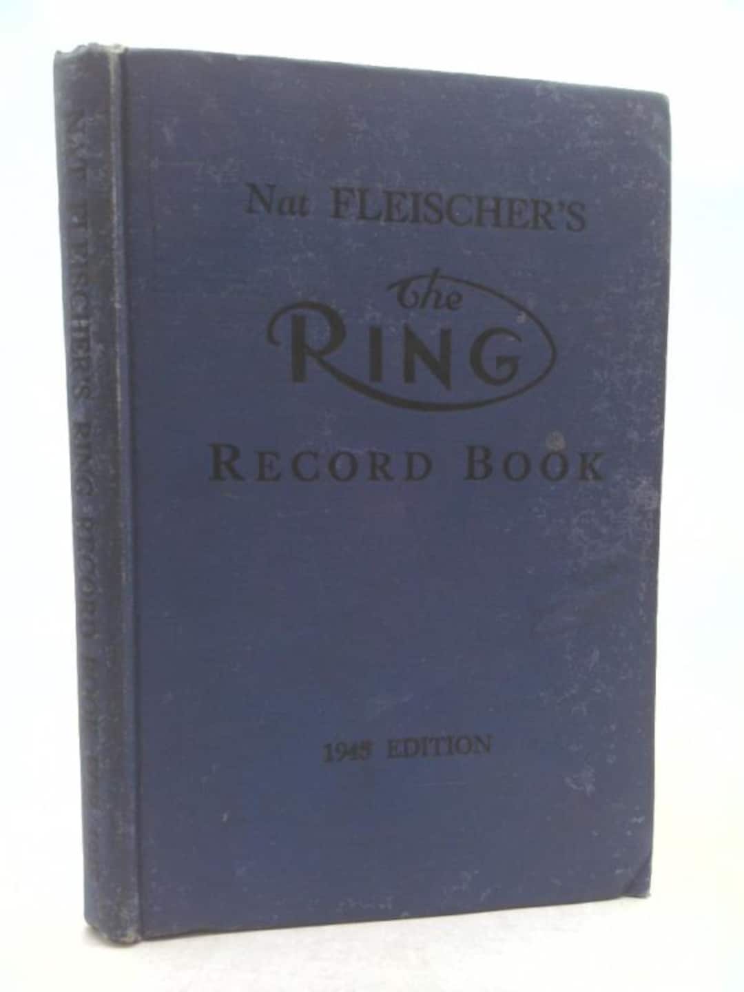 Nat Fleischer's the Ring Record Book 1945 Edition by Nat Fleischer - Etsy