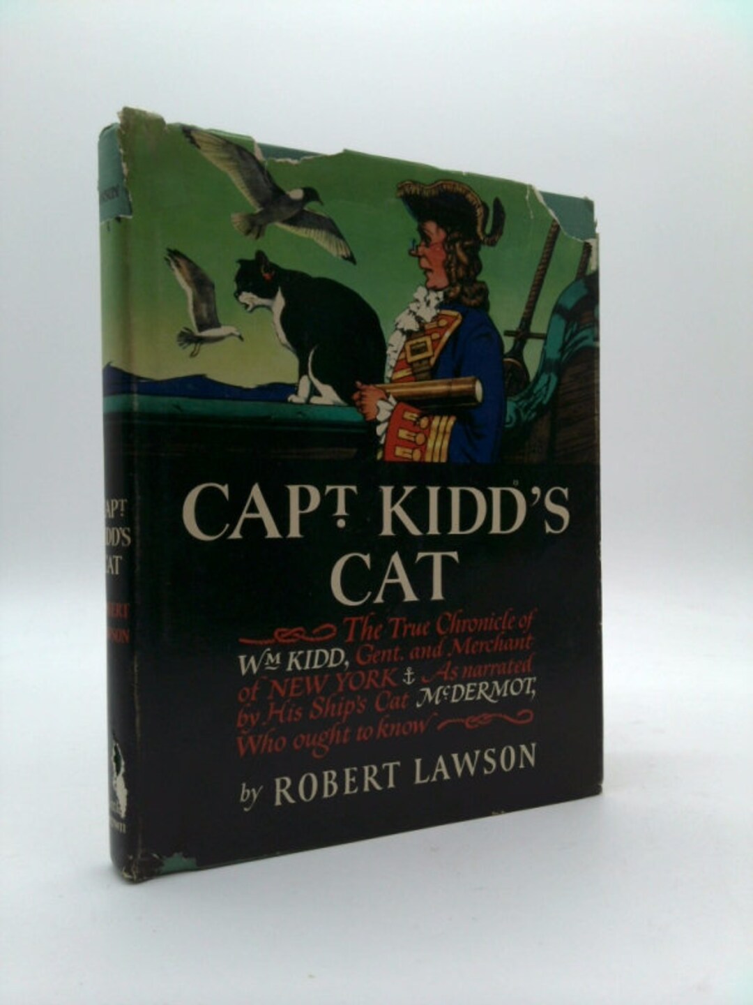 Captain Kidd's Cat by Robert Lawson - Etsy