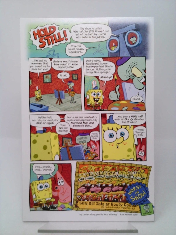 Spongebob Comic Strips