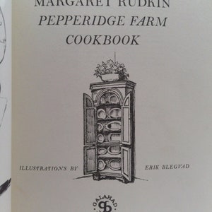 The Margaret Rudkin Pepperidge Farm Cookbook by Margaret Rudkin - Etsy