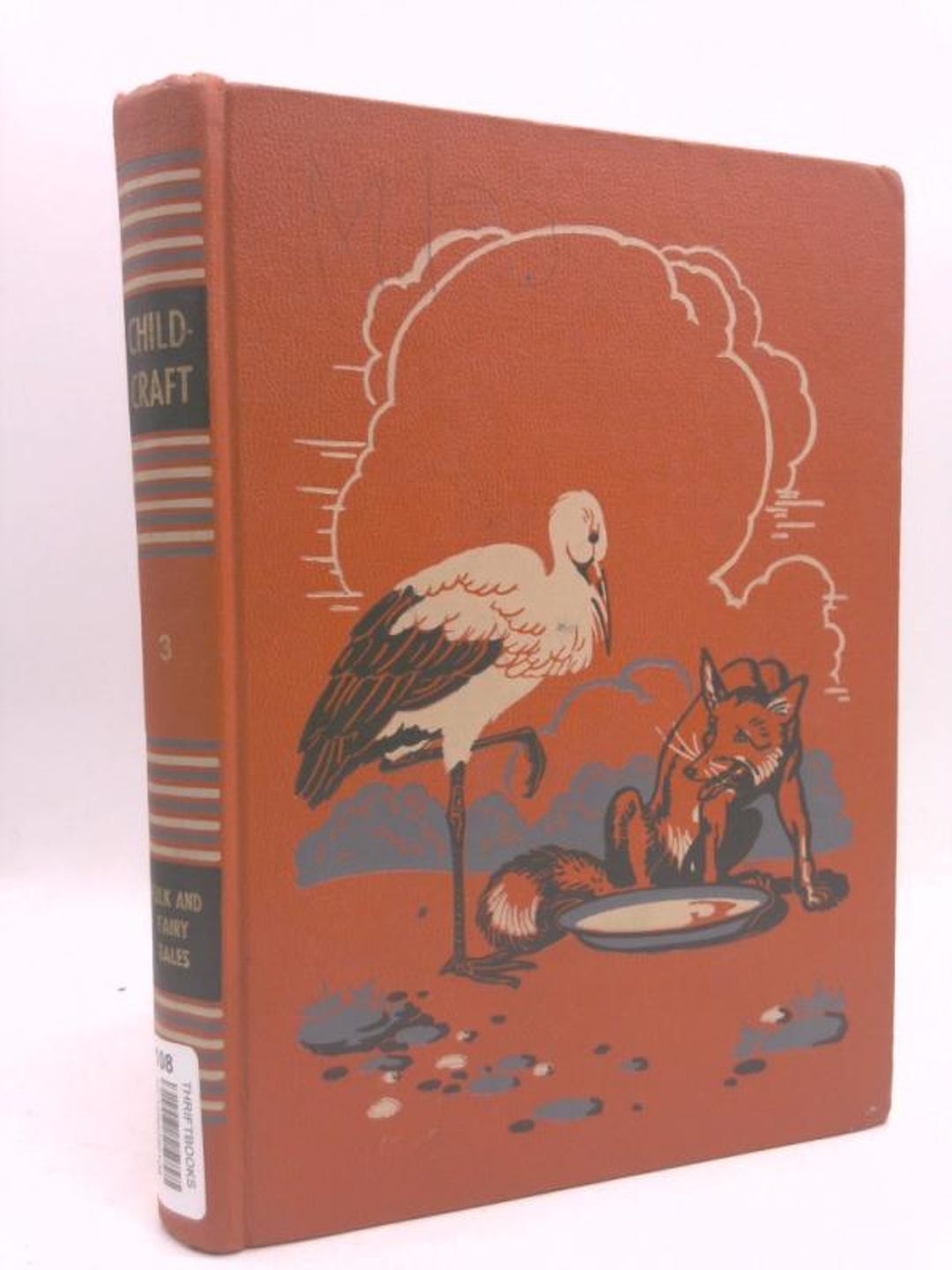 Vintage 1954 Childcraft Volume 3 Hardcover Book Folk and Fairy Tales ...