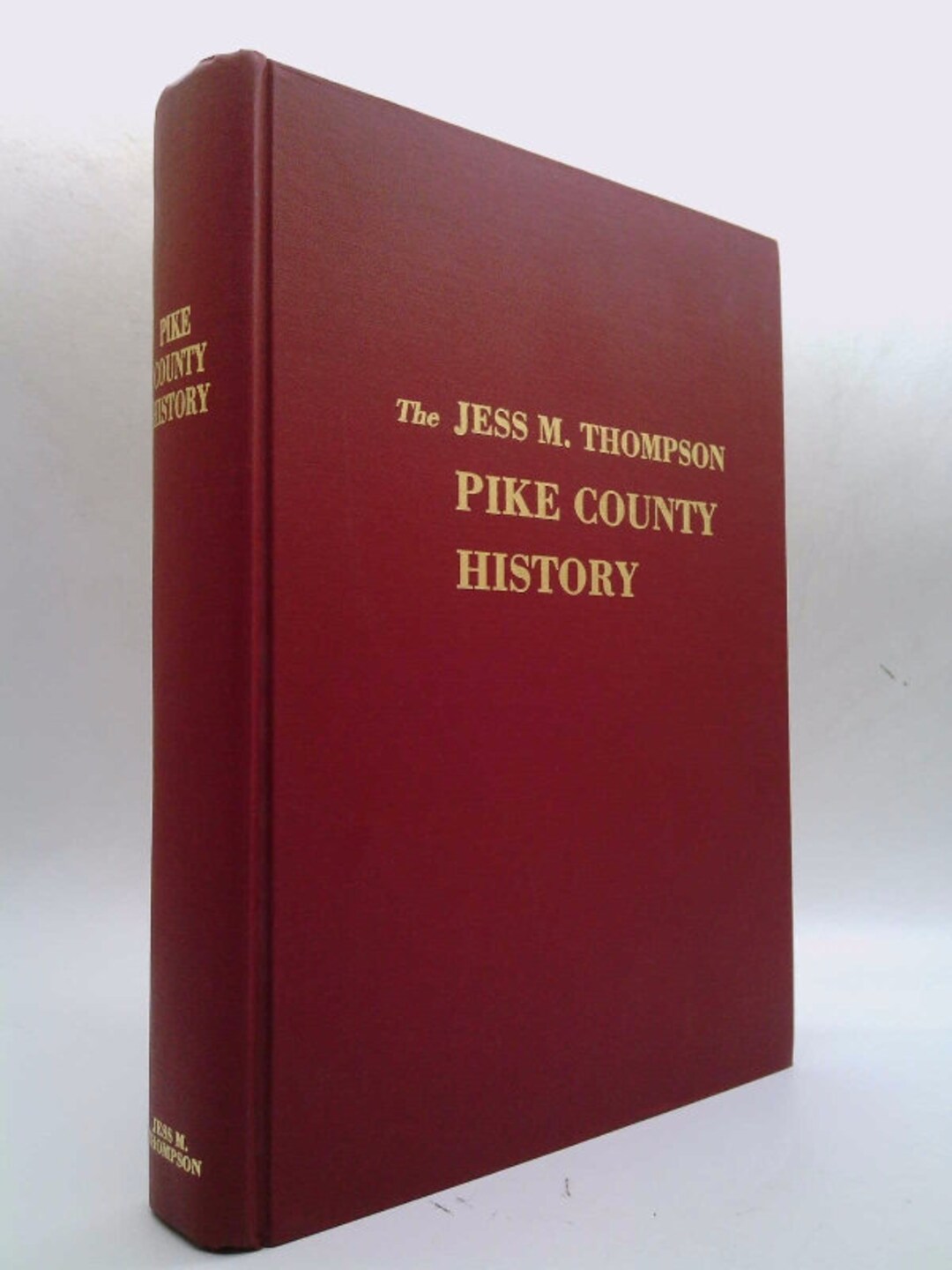 The Jess M. Thompson Pike County History as Printed in - Etsy