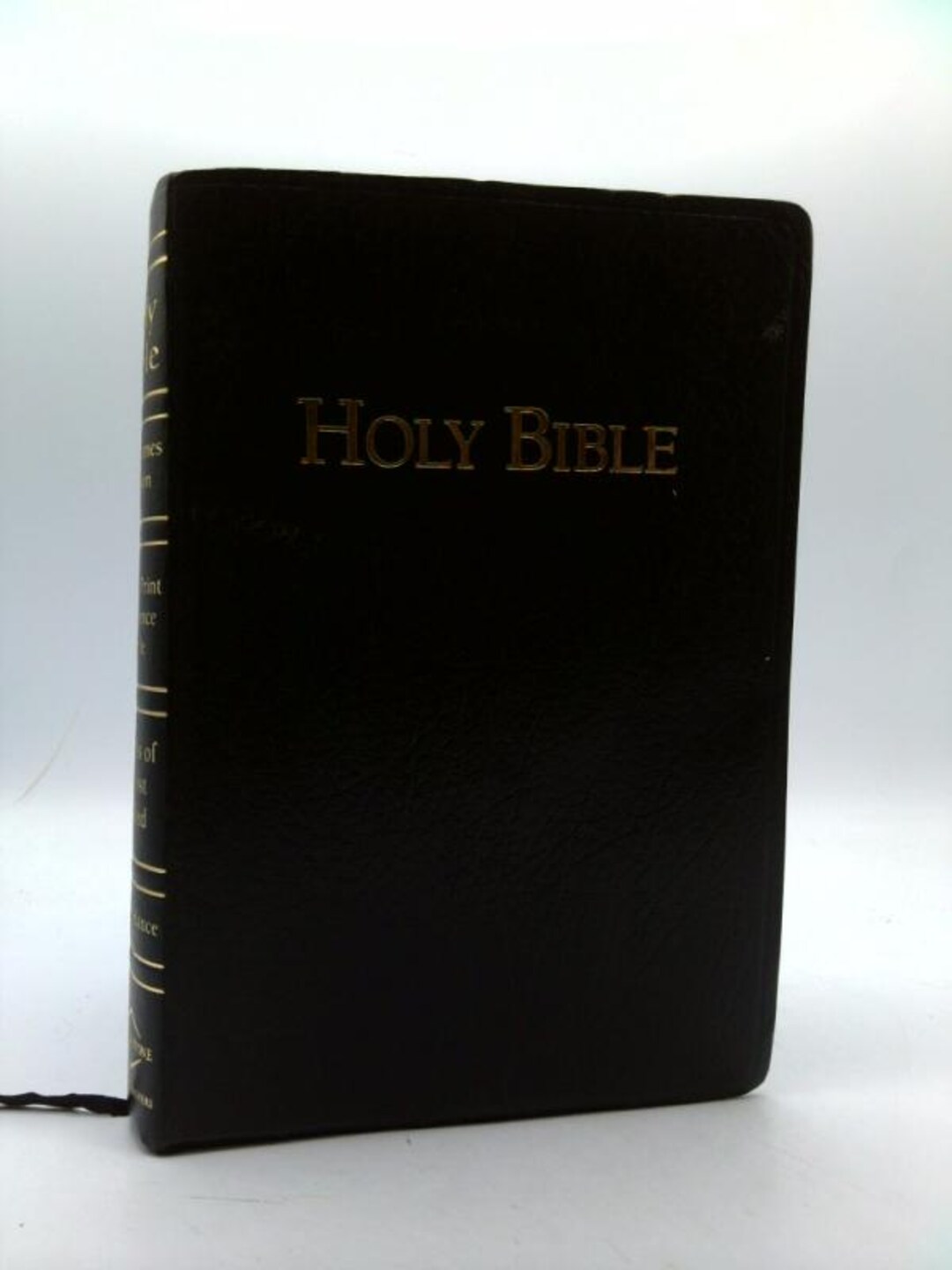 Kjv Giant Print Reference Bible, Black Imitation Leather by Broadman ...