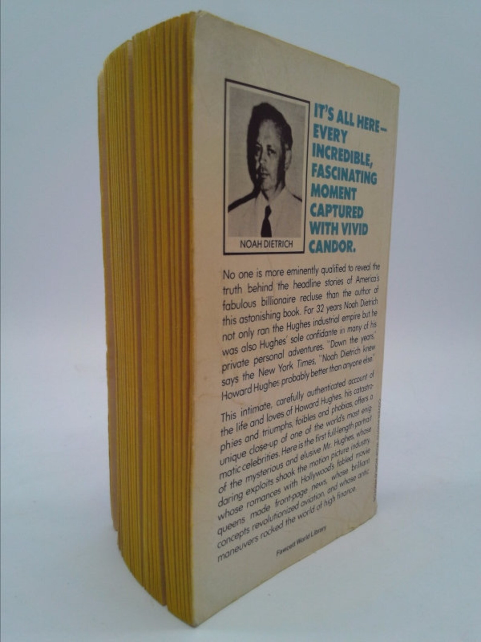 Howard, the Amazing Mr. Hughes (A Fawcett Gold Medal Book) by Noah ...