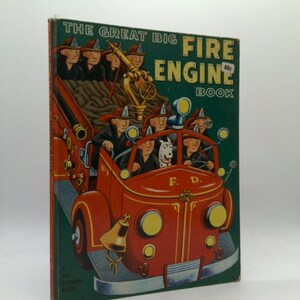 The Great Big Fire Engine Book by Tibor Gergely - Etsy