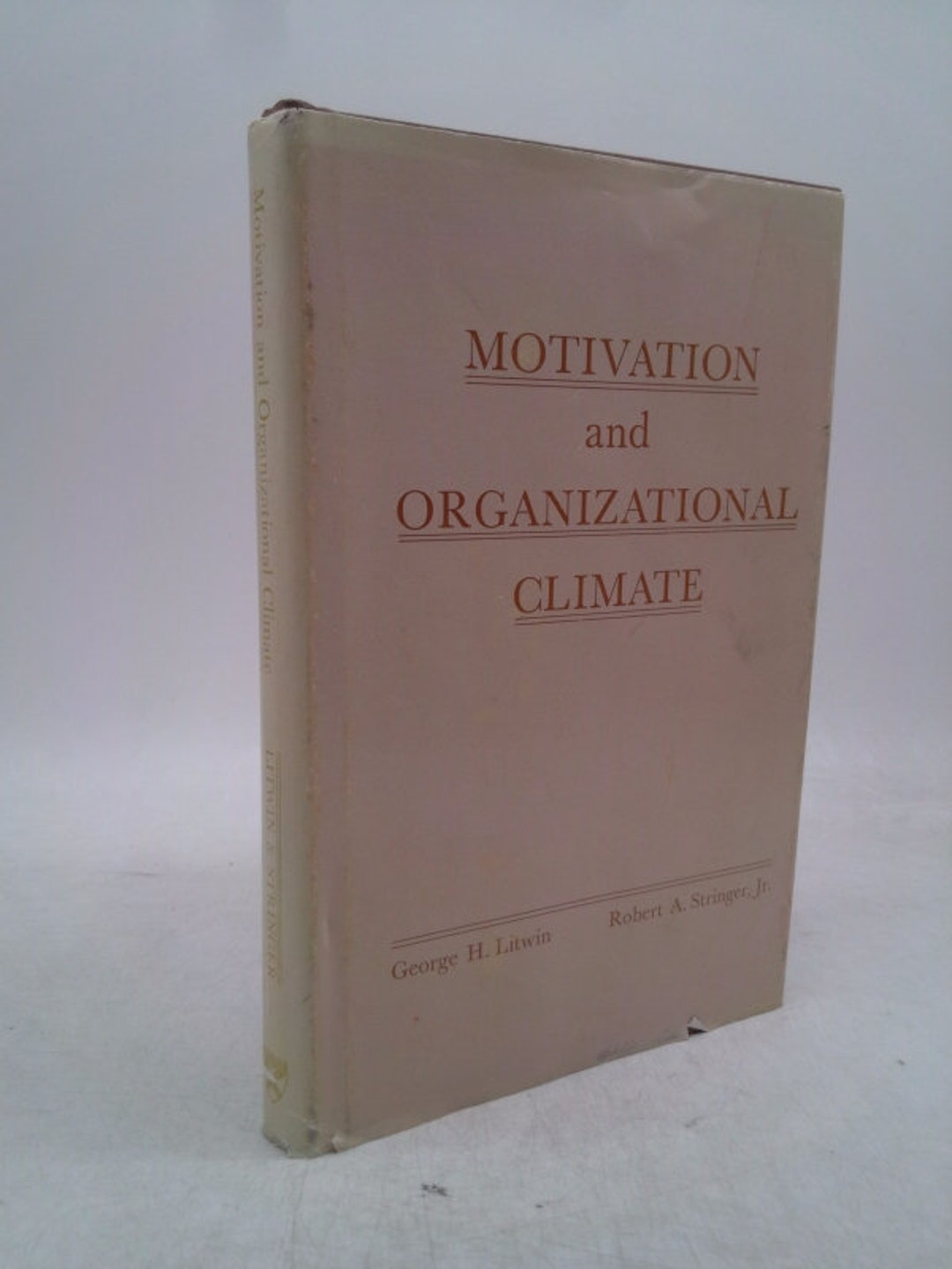 Motivación y clima organizacional por George H. Litwin - Etsy España