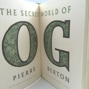 Rare Pierre Berton 1st Edit/1st Print the Secret World of Og First ...