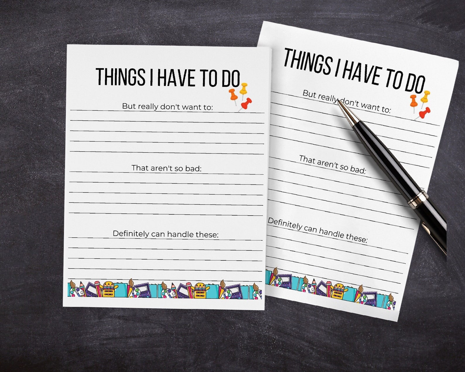 Funny Teacher Notepad, Things to Do List, Lined Note Paper - Etsy