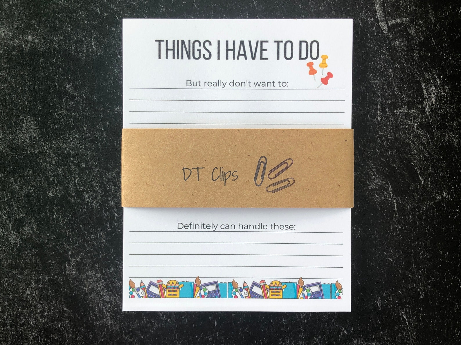 Funny Teacher Notepad, Things to Do List, Lined Note Paper - Etsy