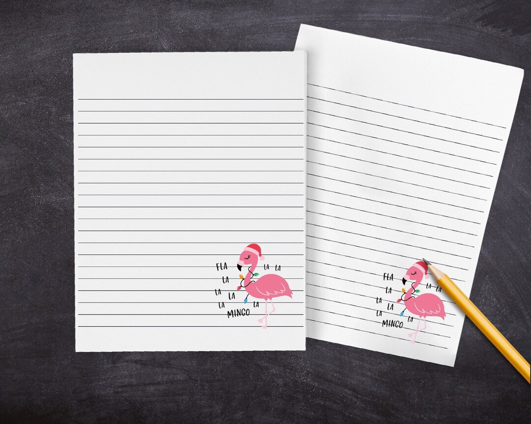 Teacher Flamingo Notepad, Funny Christmas Gift (4x5.25in) - Etsy