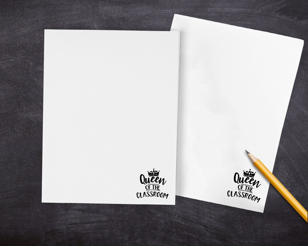 Teacher Gifts Notepad, Queen of the Classroom, Gift for Teachers, Note ...