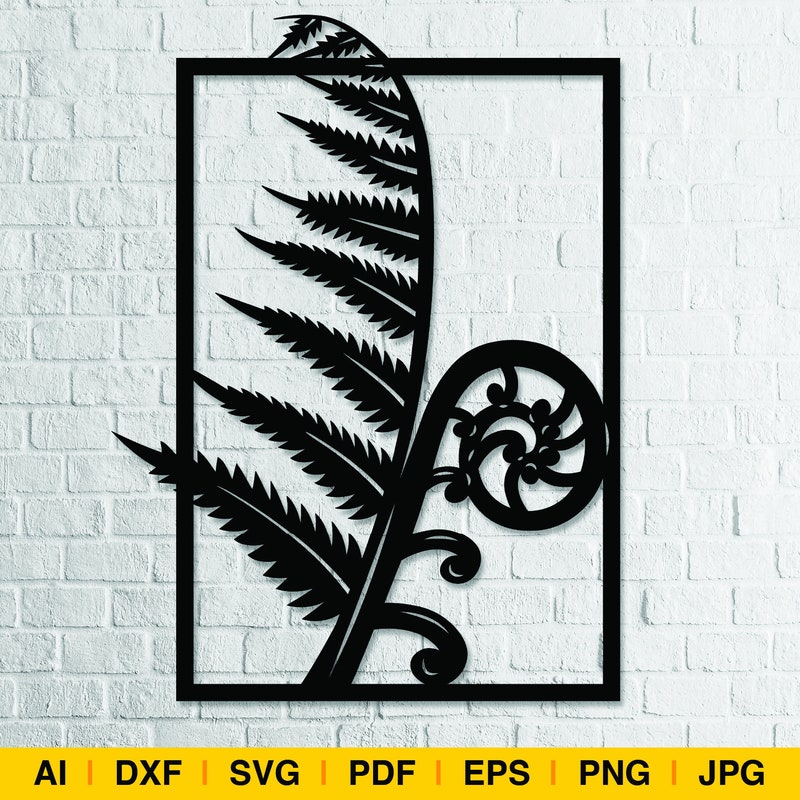 Fern Svg - Etsy