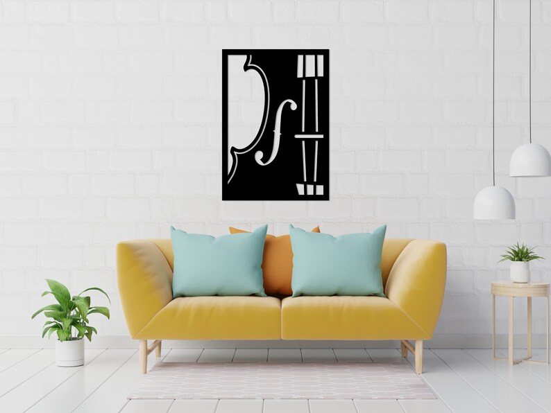 Violin Svg, Cello Svg, Vector Cut File for Cricut, Laser Cut Silhouette ...