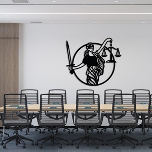 Lady Justice Decor / Vector Artwork, SVG Cutting, EPS PNG Transparent ...